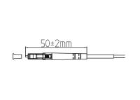 China LC/UPC 2.0mm SX SM Fiber Connector Kit For Optical Patch Cord for sale