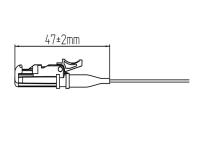 China 47mm E2000 Connector Sc Fiber Patch Cord for sale