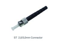 China FTTH ST/UPC 3.0mm SX SM Fiber Connector for sale
