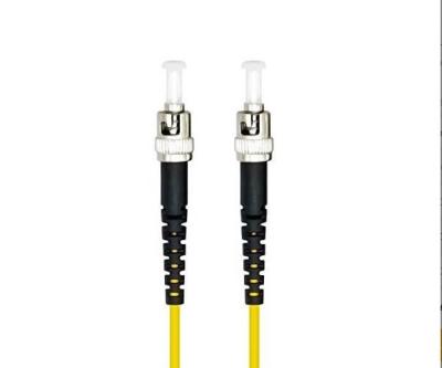 China Simplex 3M 9/125μM ST To ST Fiber Patch Cable for sale