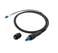 China Outdoor Harsh Environment FTTA Solutions ZTE-PDLC Waterpoof Connector Optical Fiber Cable Assemblies for sale