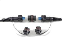 China ODVA Terminal To Terminal Fiber Optic Connector Adapters for sale