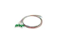 China 0.9mm Singlemodel SX LC APC LSZH Fiber Optic Pigtail for sale