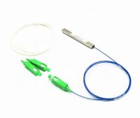 China Mini 1x2 PLC FTTB PON Fiber Optic Splitter for sale