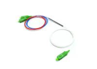 China 1310/1550nm Dual-window 0.9mm Mini Tube 1x2 or 2x2 Fused Biconical Taper (FBT) Single-mode Standard Optical Splitter for sale