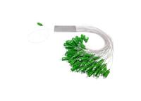 China Steel Tube 1650nm 1x64 Mini PON Fiber Optic Splitter for sale