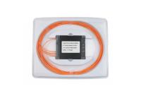 China Module type 1x4 PLC 1Meter PON Fiber Optic Splitter for sale