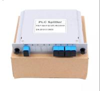 China SM-G.657A2  1x4 LGX Box PLC Splitter for sale
