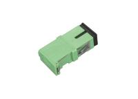 China Fiber Optic Adapter SC Side Shutter Avoid Laser Adapter Without Flange for sale