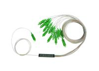 China Steel Tube 1*16 0.9mm 1.5M PON Fiber Optic Splitter for sale