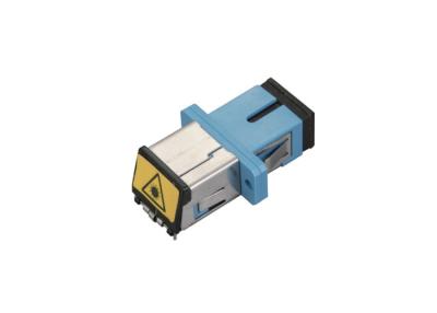 China Fiber Optic Adapter SC SX Metal Avoid Laser Adapter With Flange for sale