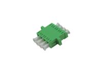 China Zirconia ceramic Sleeve LC Duplex Fiber Optic Adapter for sale