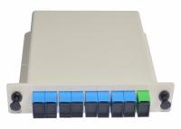 China 100mm 1650nm LGX PON Fiber Optic Splitter 1x8 for sale