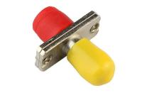 China Single mode Simplex FC Female to ST Female Hybrid Fiber Optic Adapter for sale