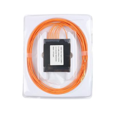 China LC APC/UPC MM OM2 1.5M ABS Box PLC Splitter for sale