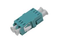 China FTTB Duplex SC Fiber Optic Adapter Without Flange for sale