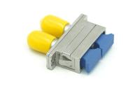 China Metal FTTX Duplex Hybrid  SC ST Adapter for sale