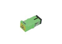 China ISO9001 Ceramic Sleeve SC APC SX Fiber Optic Adapter for sale