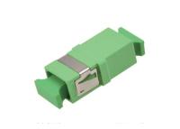 China 0.2dB SC UPC APC One Piece SX Fiber Optic Adapter for sale