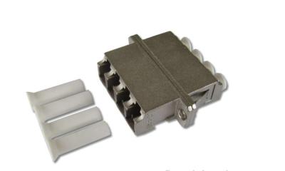 China High Return Loss ROHS LC Quad Fiber Optic Adapter for sale