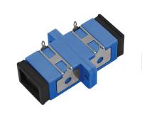 China High performance SC APC/UPC, SM/MM Fiber Optic  shrapnel adapter for FTTx net work for sale