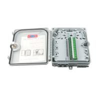 China Outdoor Indoor Wall/Pole mounting FDB-WG/ADT-12A 12core Fiber Optic Distribution Box for sale