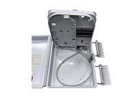 China 12 Core FAT NAP 18mm Input Fiber Optic Termination Box for sale
