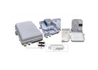 China FTTH 300*230*75mm 16 Cores Fiber Optical Splitter Box for sale