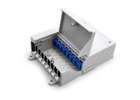 China Indoor Multi Dwelling Unit (MDU) Network Interface Device (NID) 8 Port Mid-Span Fiber Distribution Box for sale