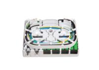 China FTTB 4 Port Fiber Termination Outlet Box for sale