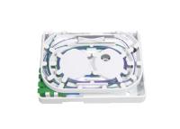 China 105*82*22mm 2 Core Yogel Indoor Fiber Optic Termination Box Fiber Optic Terminal Box for sale
