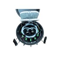 China IP65 waterproof connectors 8 core Fiber optic closure box for sale