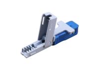 China Em-bedded type Pre-polishing Wedge Lock Mechanism 52mm Length Fiber Mechanical Splice SC/UPC Fast Connector for sale