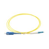 China LC UPC APC  3.0mm SX Connector Fiber optical premise cable assemblies jumper patch cord for sale