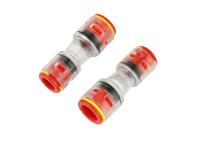 China Reducer Micro duct Connectors with Locking Clips for sale