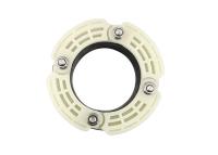China Fiber Optic Simplex Micro duct Plug Entry Seals with Coated Metal or Plastic Compression Plates for sale