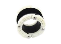 China Fiber Optic Simplex Micro duct Plug Entry Seals with Coated Metal or Plastic Compression Plates for sale