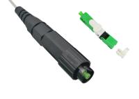 China Outdoor Mini-SC/APC Water-poof Reinforced 01-type Field Installable Fast Connectors for Harsh Environment Interconnect for sale