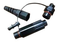 China Outdoor Mini-SC/APC Water-poof Reinforced 01-type Field Installable Fast Connectors for Harsh Environment Interconnect for sale