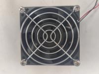 China 7 Blade DC Brushless Cooling Fan 12V Plastic Construction 64dB for sale
