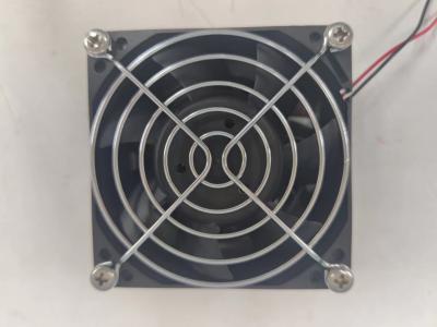 China 7 Blade DC Brushless Cooling Fan 12V Plastic Construction 64dB for sale