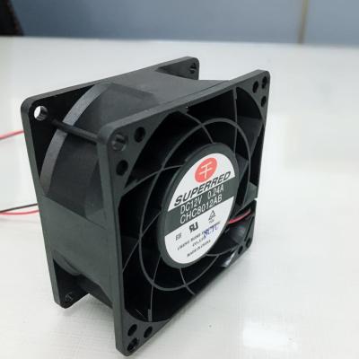 China Ball Bearing / Sleeve Bearing Rack Mount Cooling Fans 0.24-0.78A 60x60x20mm for sale