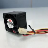 China Black 12V DC Powered Fan 2.4W Plastic Cooling Fan 5000 RPM Speed For CPU for sale