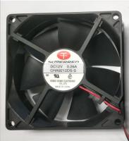 China Black 80x80x25 12V DC fan DC CPU Fan Plastic PBT 94V0 With Signal Output for sale