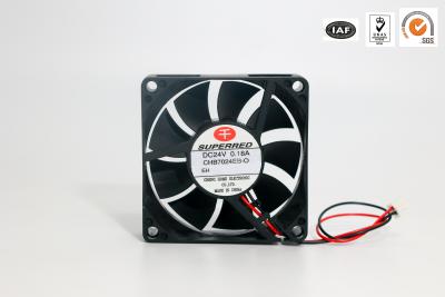 China Plastic PBT DC Cooling Fan 45 CFM High Air Flow 25dBA Low Noise for sale