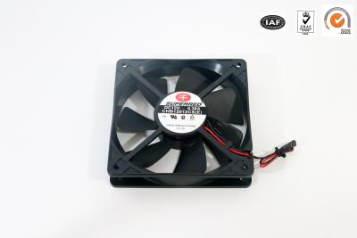 China AWG26 Lead Wire DC Cooling Fan 80x80x25mm Plastic PBT Material for sale