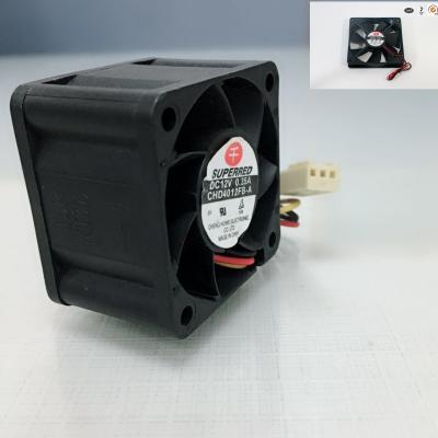 China 2.4W DC Cooling Fan Ball Bearing / Sleeve Bearing With 3 Pin Connector for sale