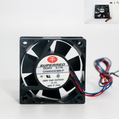 China Plastic PBT DC CPU Fan 80 X 80 X 25mm With Signal Output Option for sale