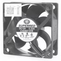 China 60x60x20 Vehicle Cooling Fan 2100-3600RPM AWG26 Lead Wire UL 1007 for sale