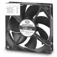 China 92x92x20 Vehicle Cooling Fan Plastic PBT 94V0 Impeller AWG26 UL 1007 Lead Wire for sale